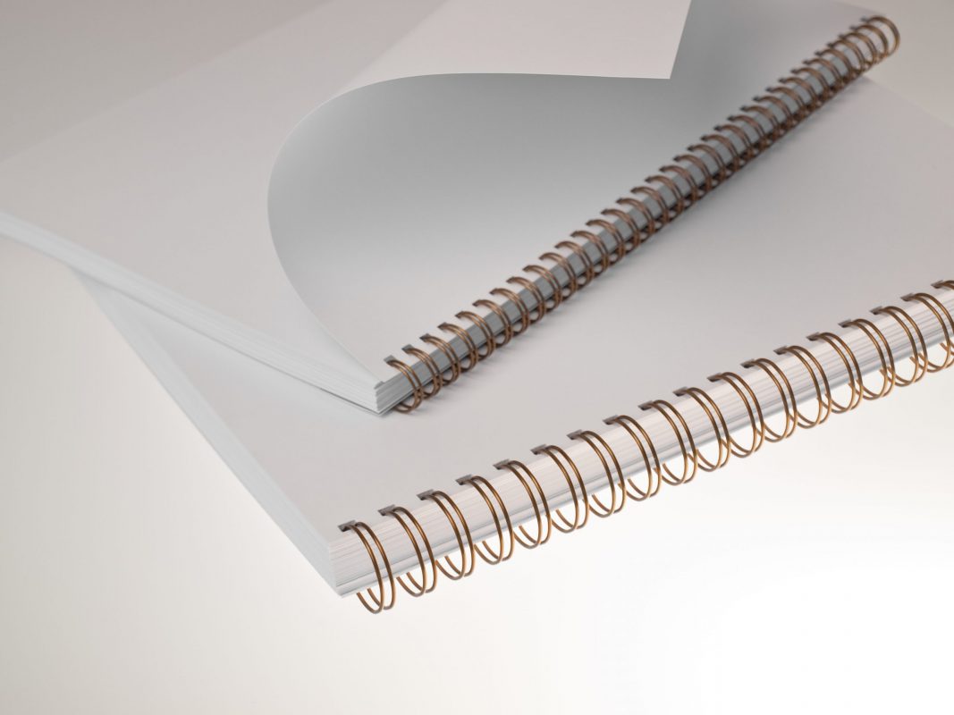 RENZ Ring Wire®, 3:1 Teilung, DIN A4, 6,9 mm, bronze - Kisling GmbH