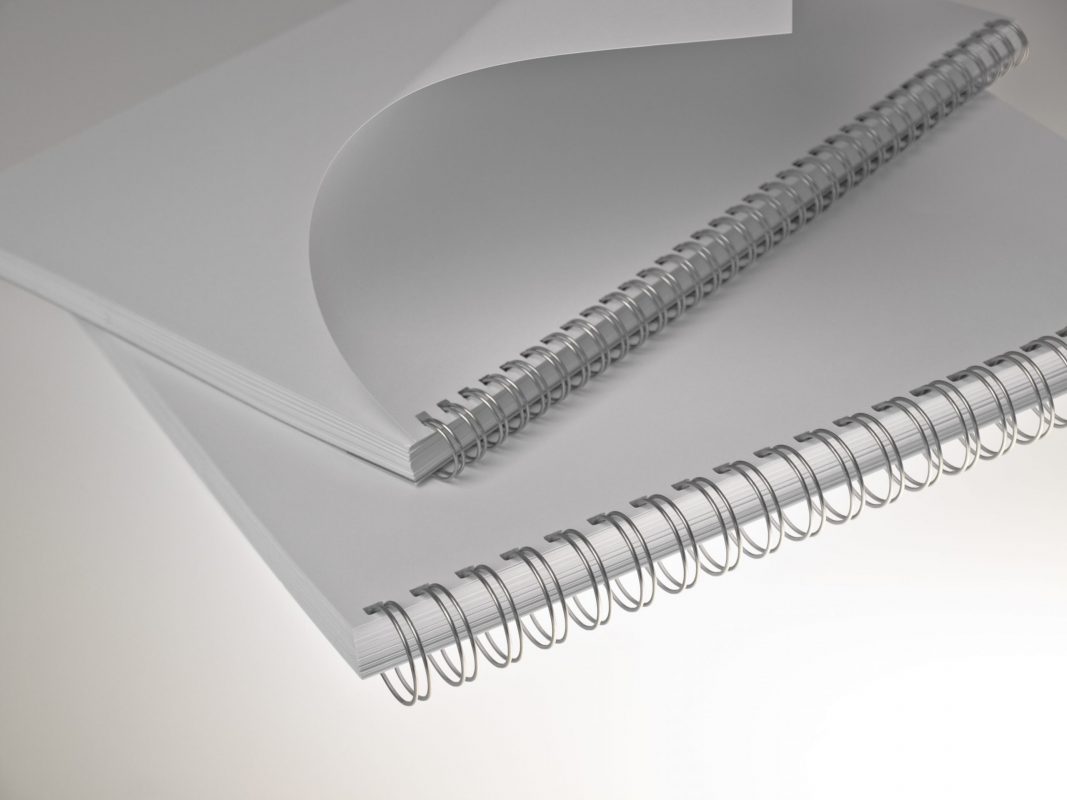 RENZ Ring Wire®, 3:1 Teilung, DIN A4, 12,7 mm, silber glänzend (NN ...