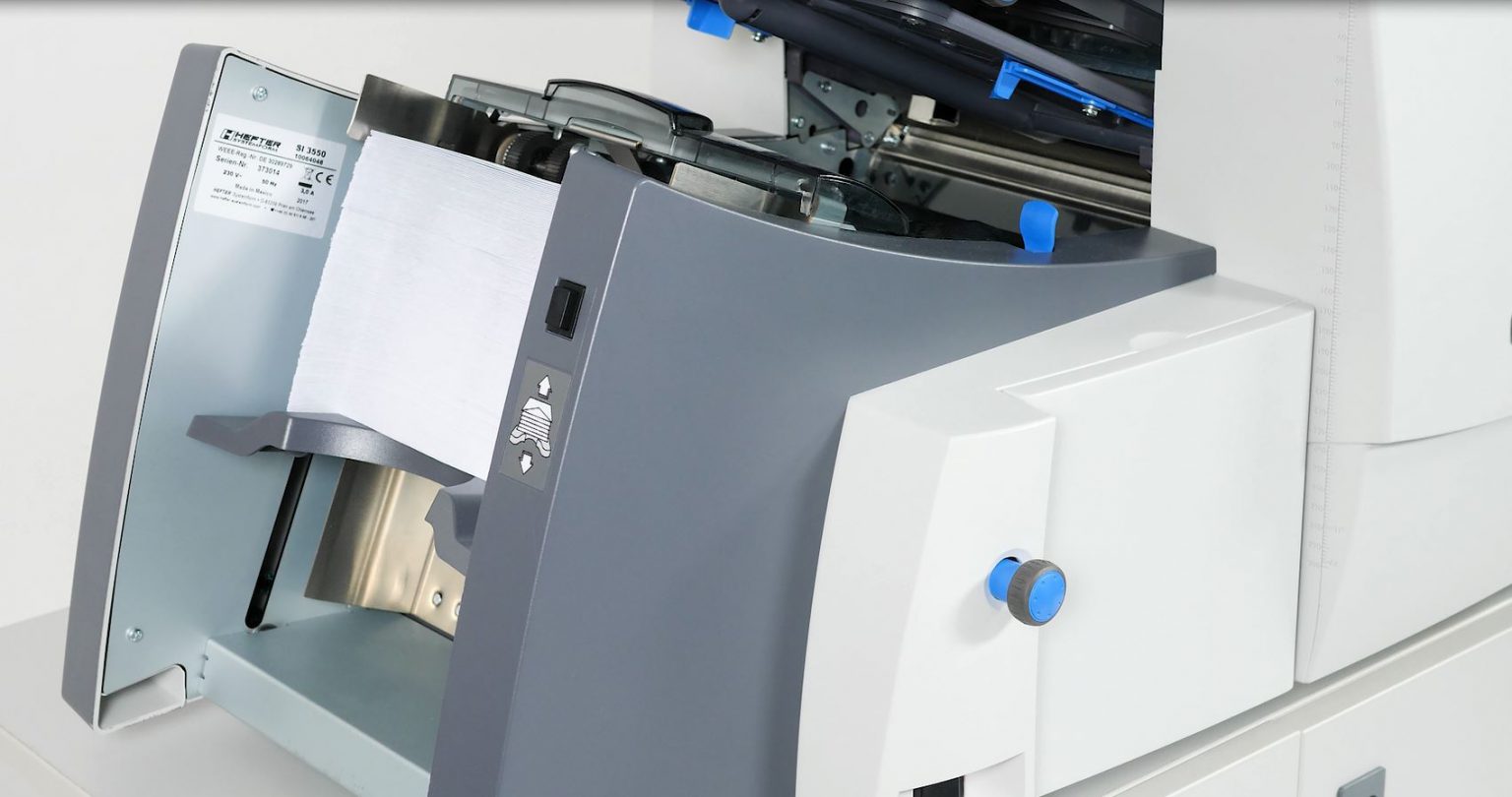 Kuvertiermaschine SI 3550 - Kisling GmbH